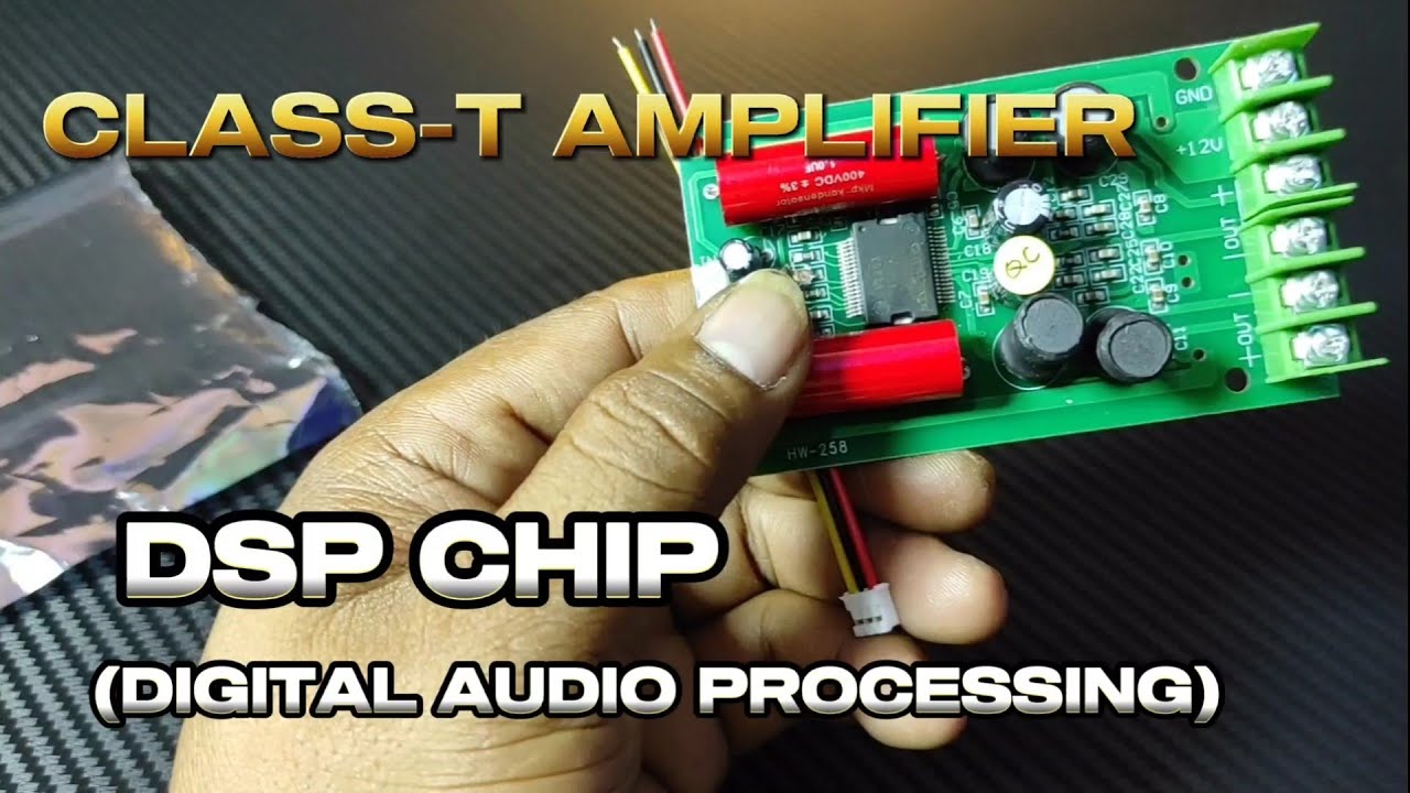 Ta2024 Tripath Stereo Digital Amplifier, DSP (digital audio processing) technology - YouTube