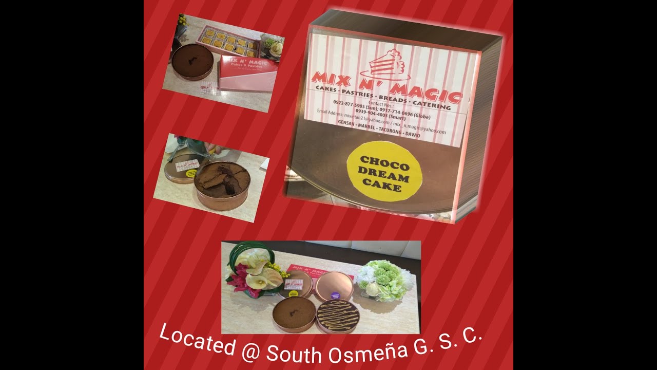 Mix n' Magic, the house of best Cakes and pastries in GenSan - YouTube