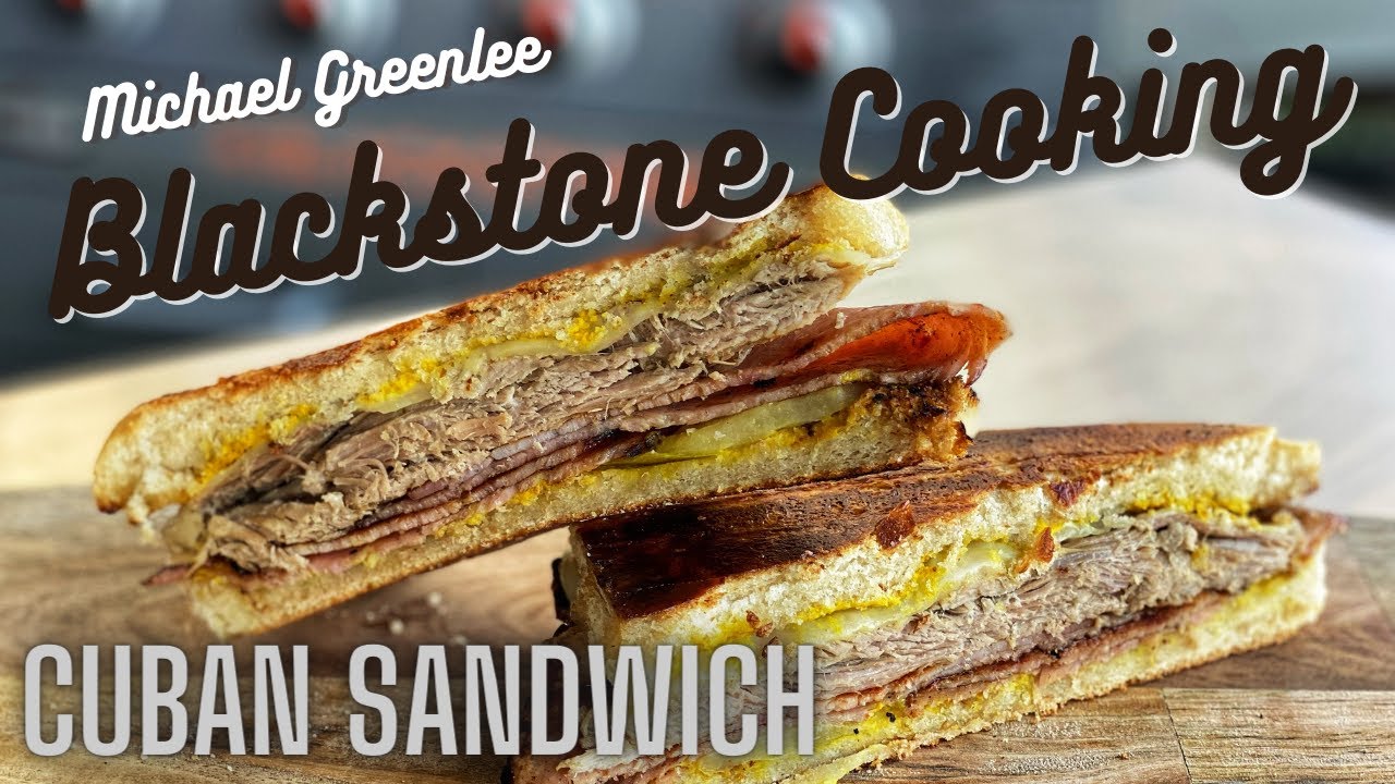 Cuban Sandwich 🥪 made from scratch and finished on the Blackstone ...