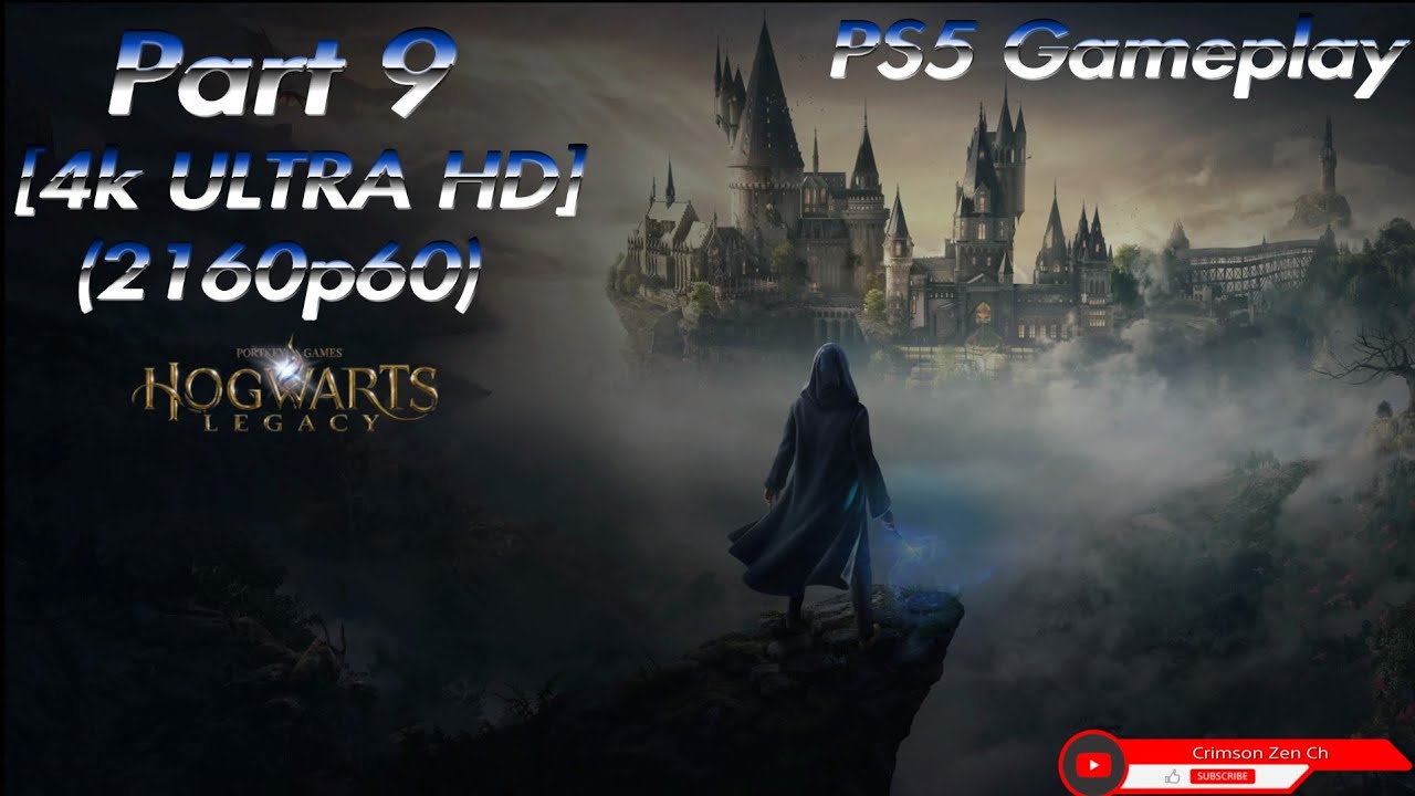 [4k ULTRA HD] Hogwarts Legacy | Part 9 | Immersive Realistic Graphics ...