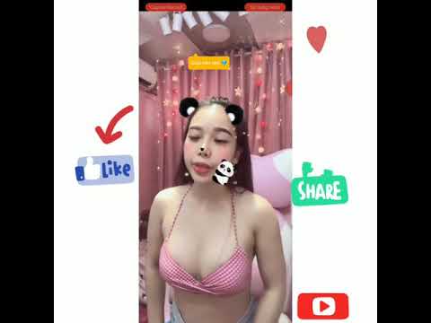 Gái xinh chơi BIGO lắc vếu nhìn cực đã