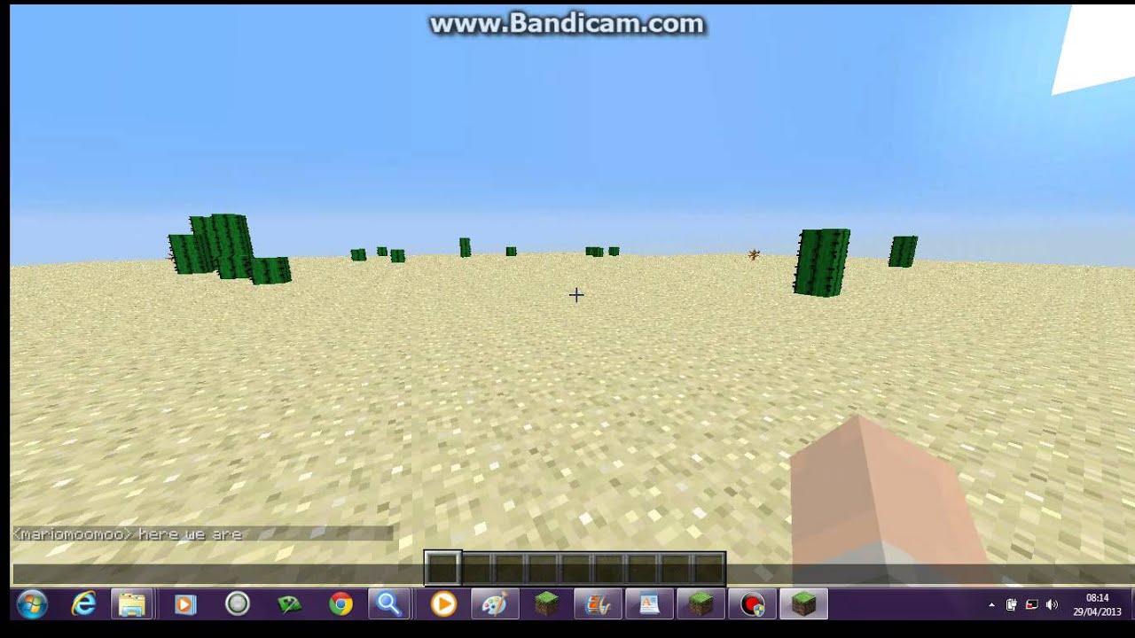 Mario Plays! Minecraft - Part 1 - Laggy Laptop - YouTube