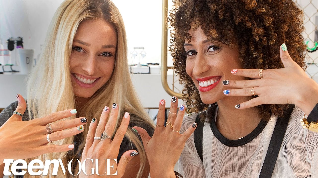 Back-to-School Statement Nails with Cait Barker - 3 Steps to - Teen ...