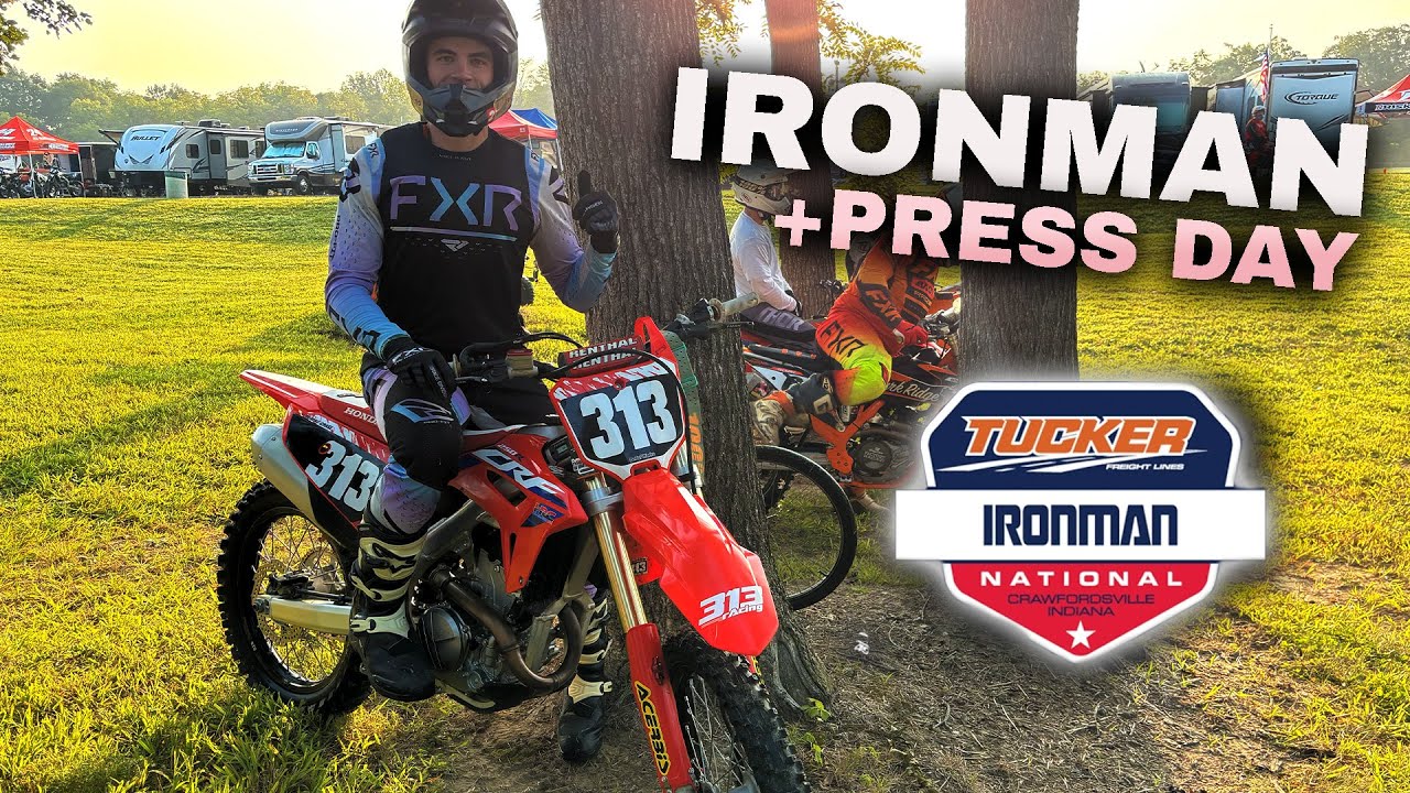 My Experience Riding a PRO MOTOCROSS Track As An Amateur | Ironman MX ...