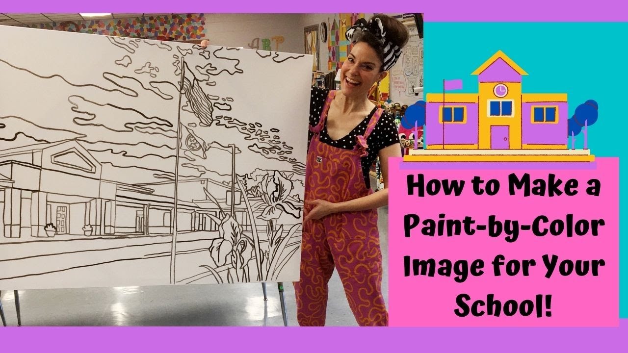 How To Make A Paint by Color Of Your School YouTube how-to-make-a-paint-by-color-of-your-school-youtube
