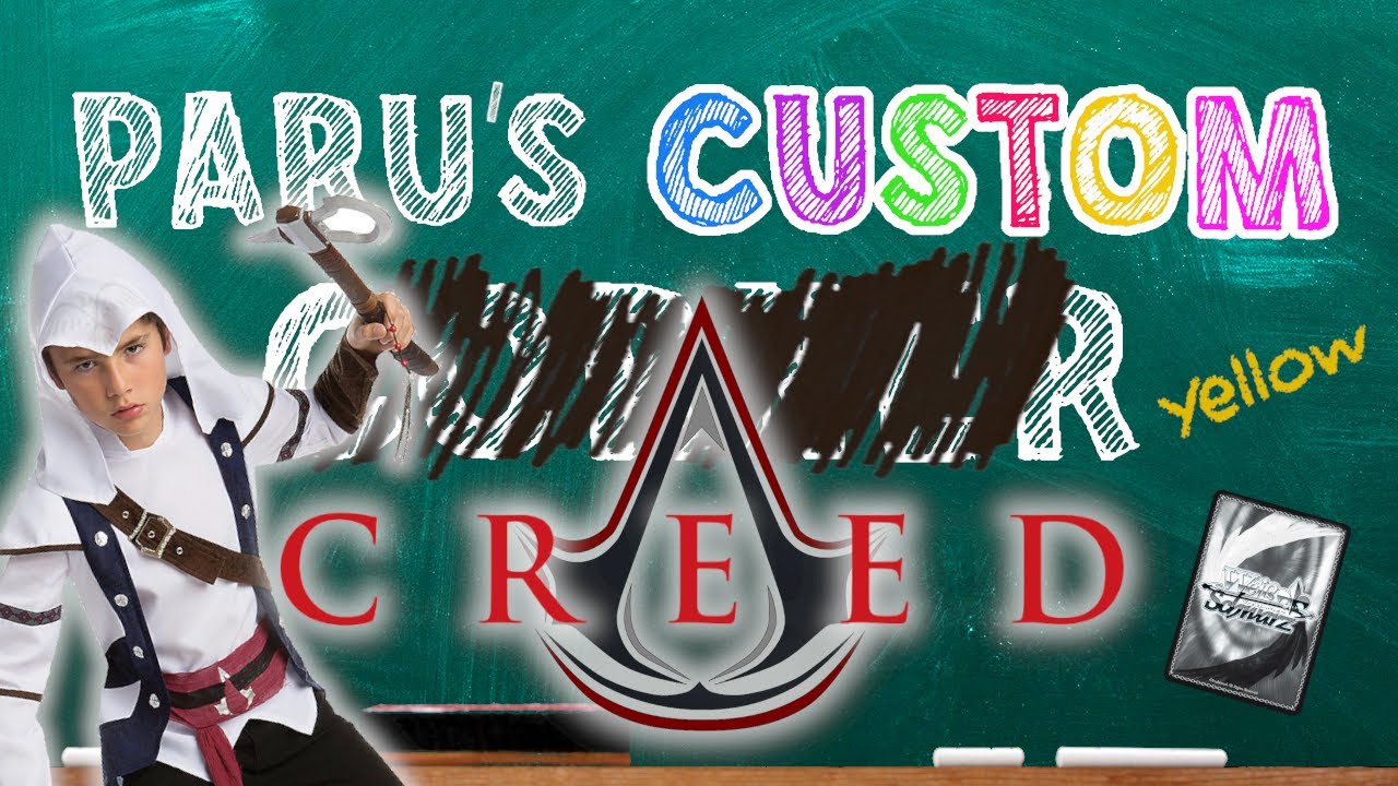 Paru's Custom Corner - Assassin's Creed - Yellow - YouTube