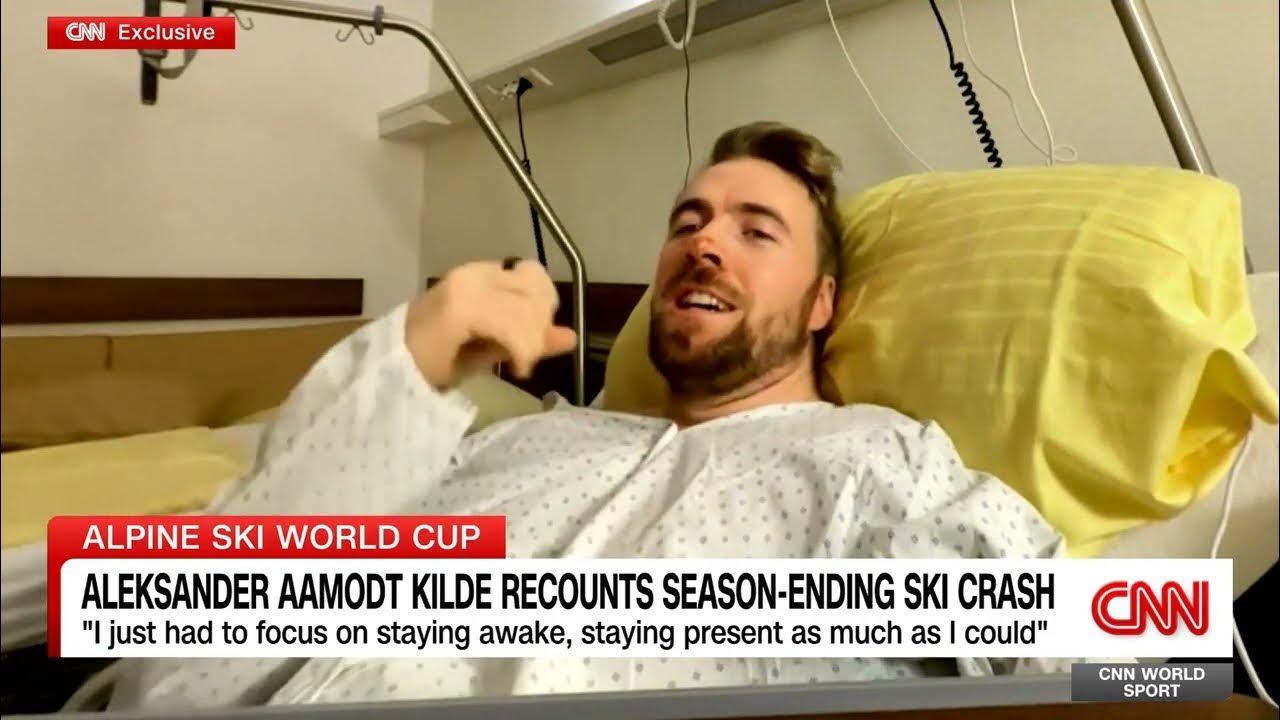 Aleksander Aamodt Kilde 🇳🇴 - hospital interview after monstrous crash in Wengen, Jan 17, 2024 ...