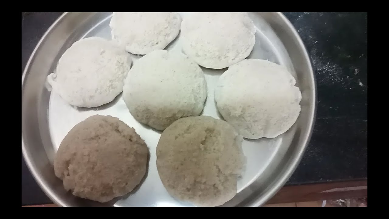 BROWN RICE IDLI MAAVU - YouTube