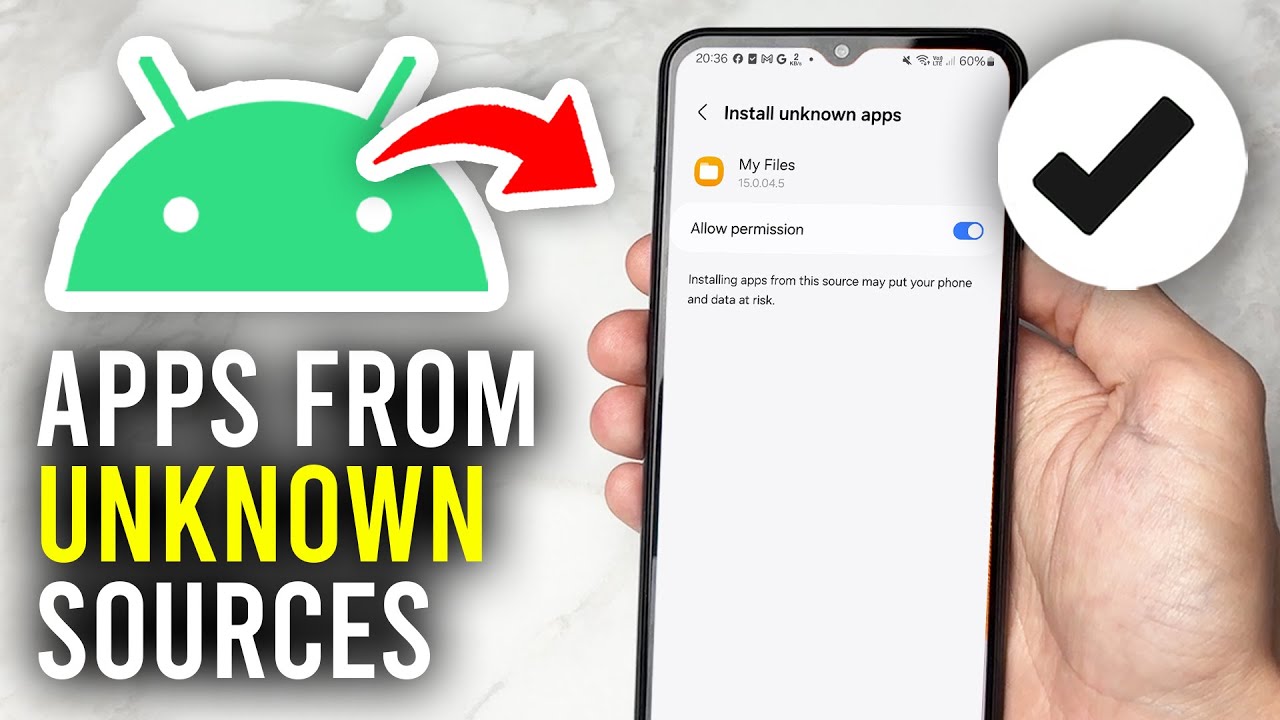 How To Install Apps From Unknown Sources On Android - Full Guide - YouTube