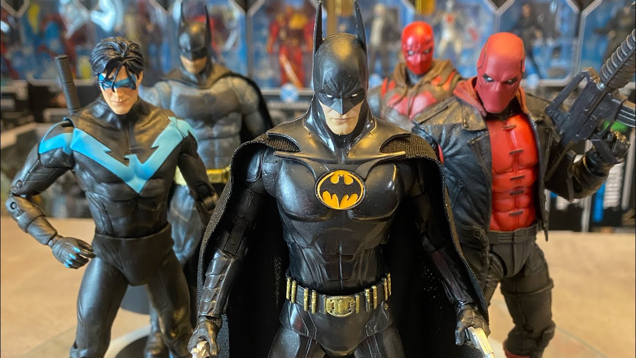 Easy Custom Batman McFarlane DC Multiverse Figures Showcase - YouTube