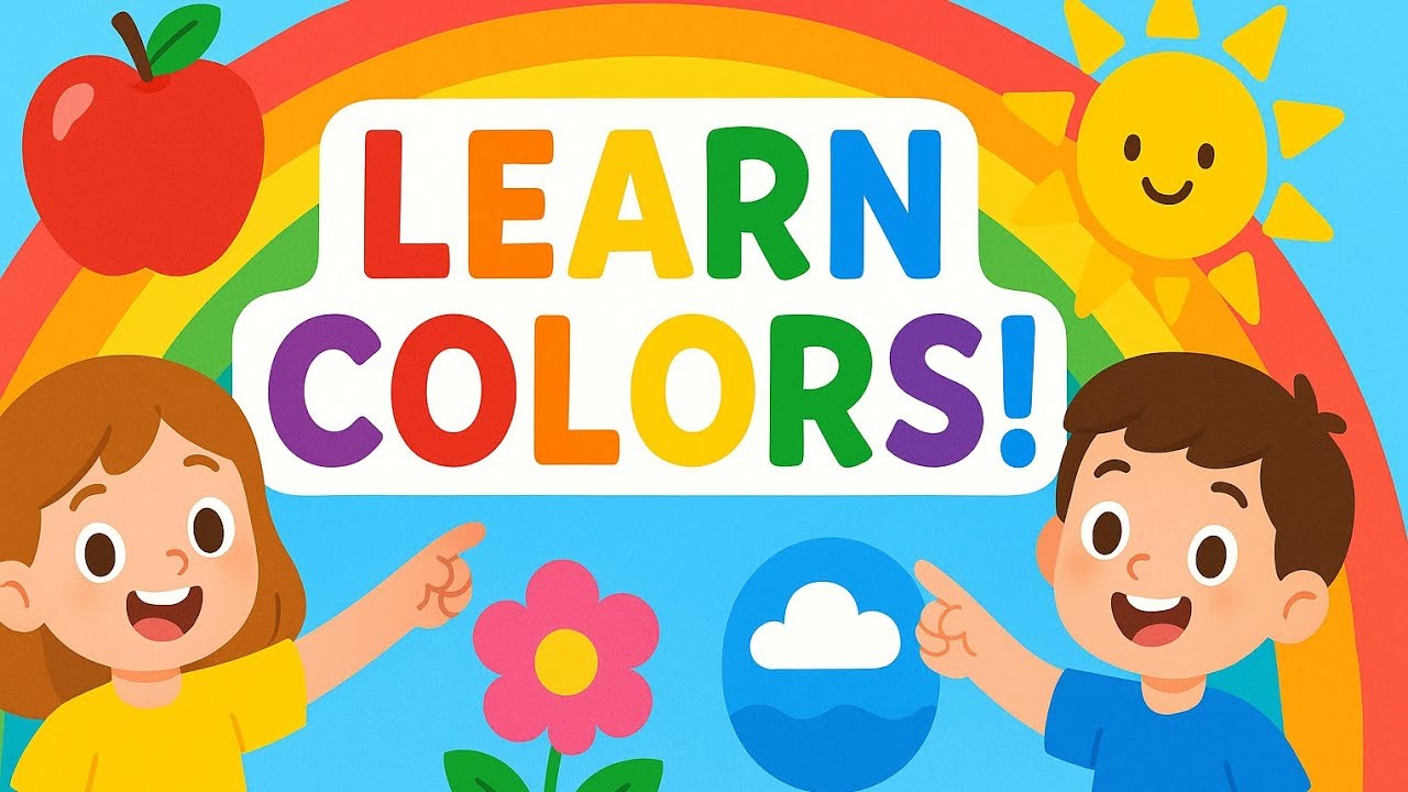 The Color Song for Kids | Learn Colors with Fun Music - YouTube