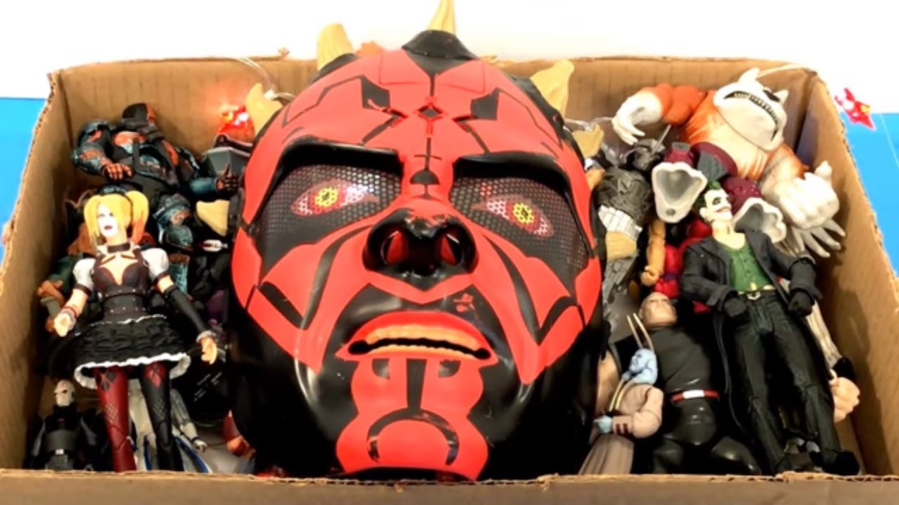 Box of Toys 💣 Box Full of Toys 💥 Evil Villains 🎈 Super Hero 💣 Kids Toys ...