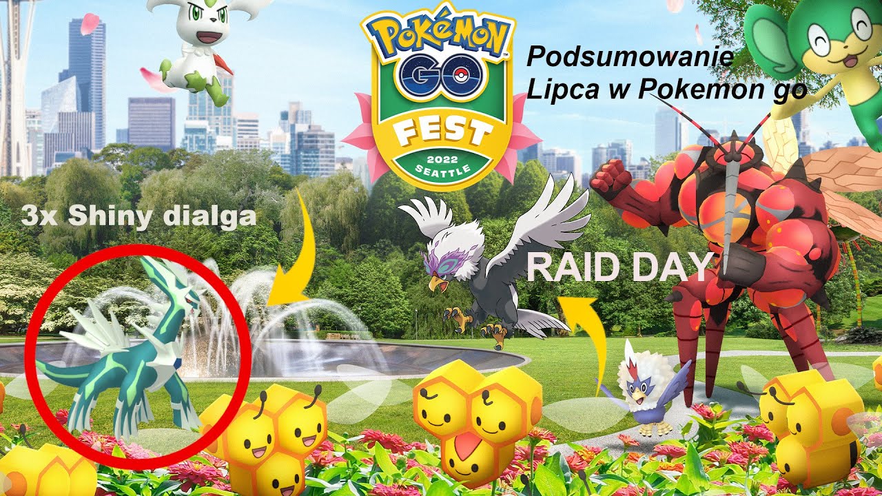 #1 Podsumowanie Lipca i RAID day w Pokemon go ! - YouTube