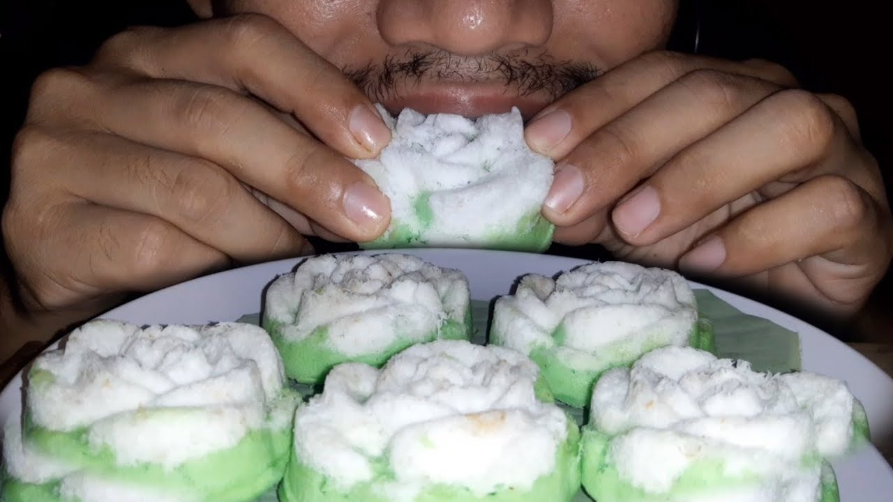 ASMR Eating Cake Apem Warm - YouTube