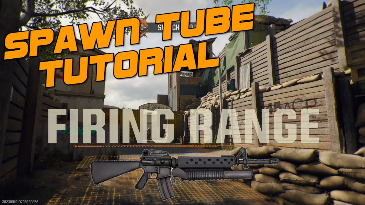 Black Ops 6 - Spawn Tube Tutorial (Firing Range) - YouTube