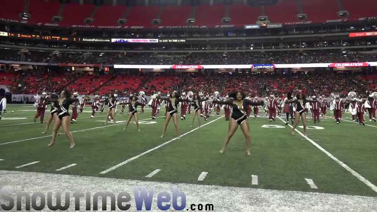 NCCU Eclipse Dancers Halftime Routine - 2016 Celebration Bowl - YouTube