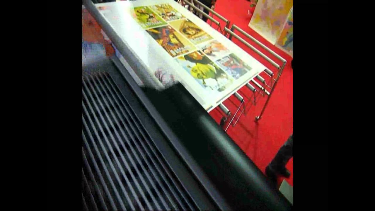 EUROTECH PARS HYBRID UV PRINTER - YouTube