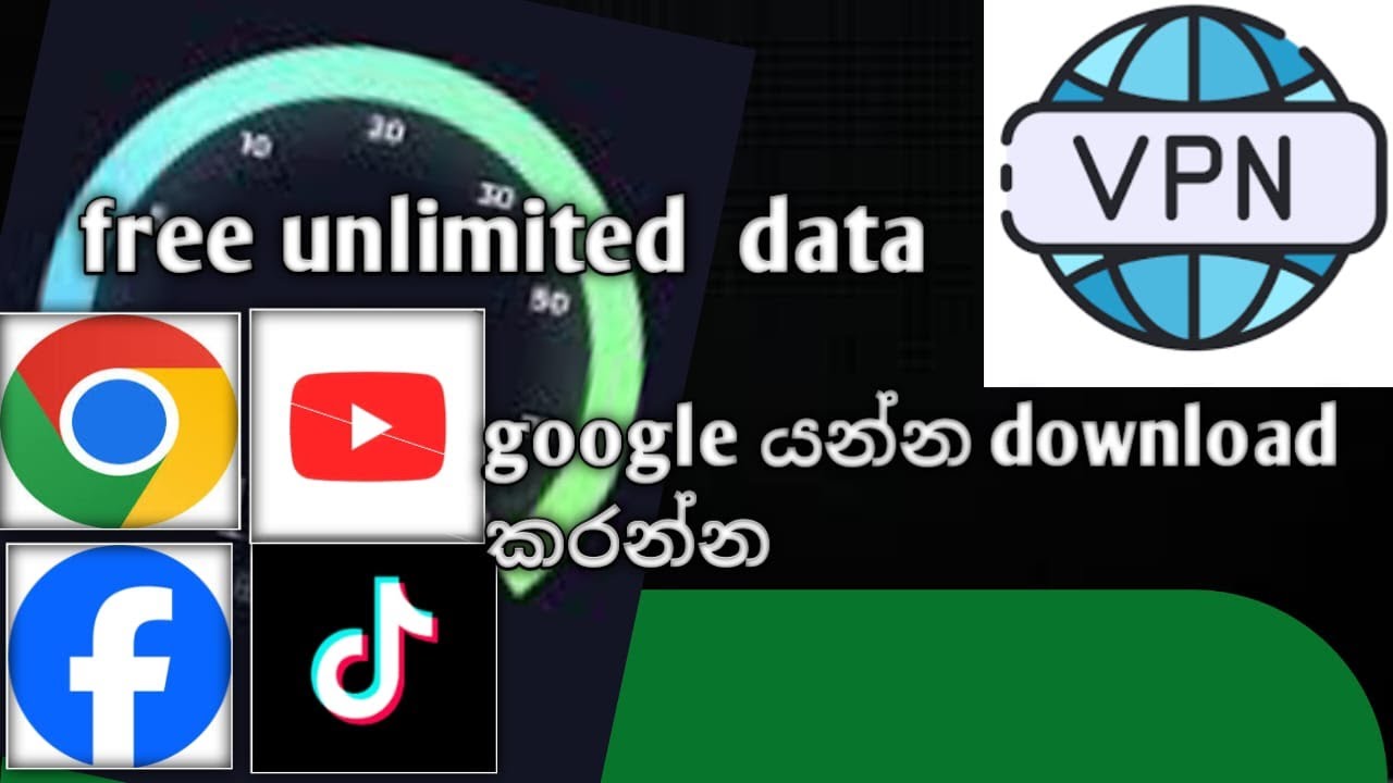 get unlimited free data by vpn in sinhala || unlimited data free 2024 ...