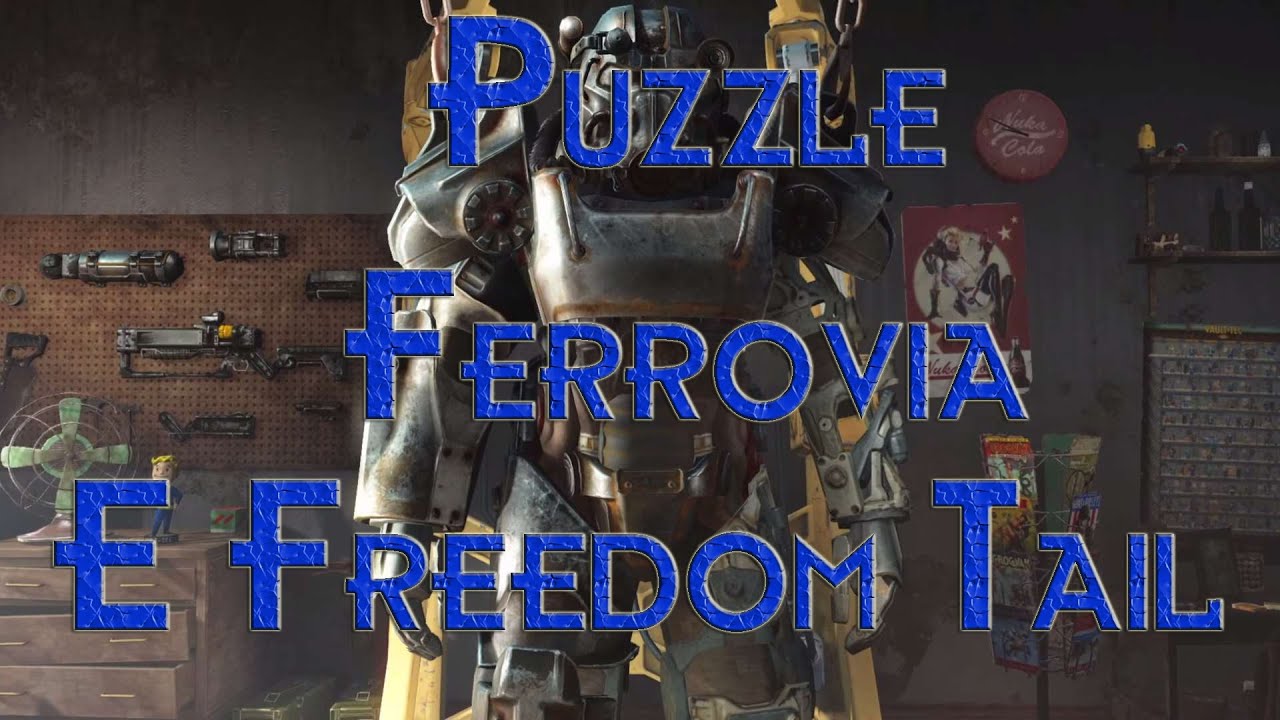Fallout 4 - Puzzle da Ferrovia e Freedom Trail - YouTube