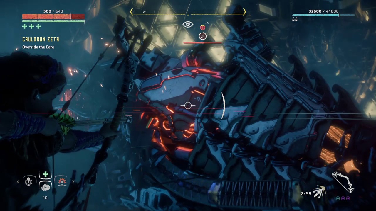 Horizon Zero Dawn™ T rex boss battle - YouTube