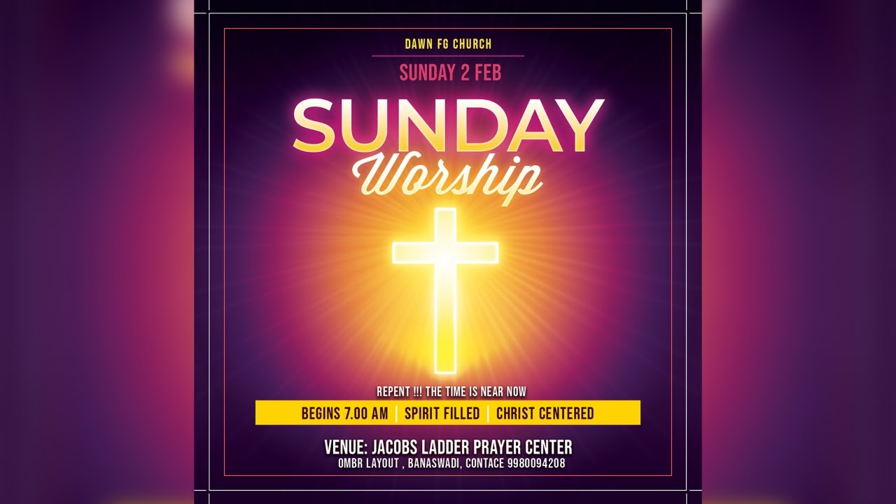 LIVE || SUNDAY SERVICE (English) | DAWN FG Church | FEB 2 - YouTube