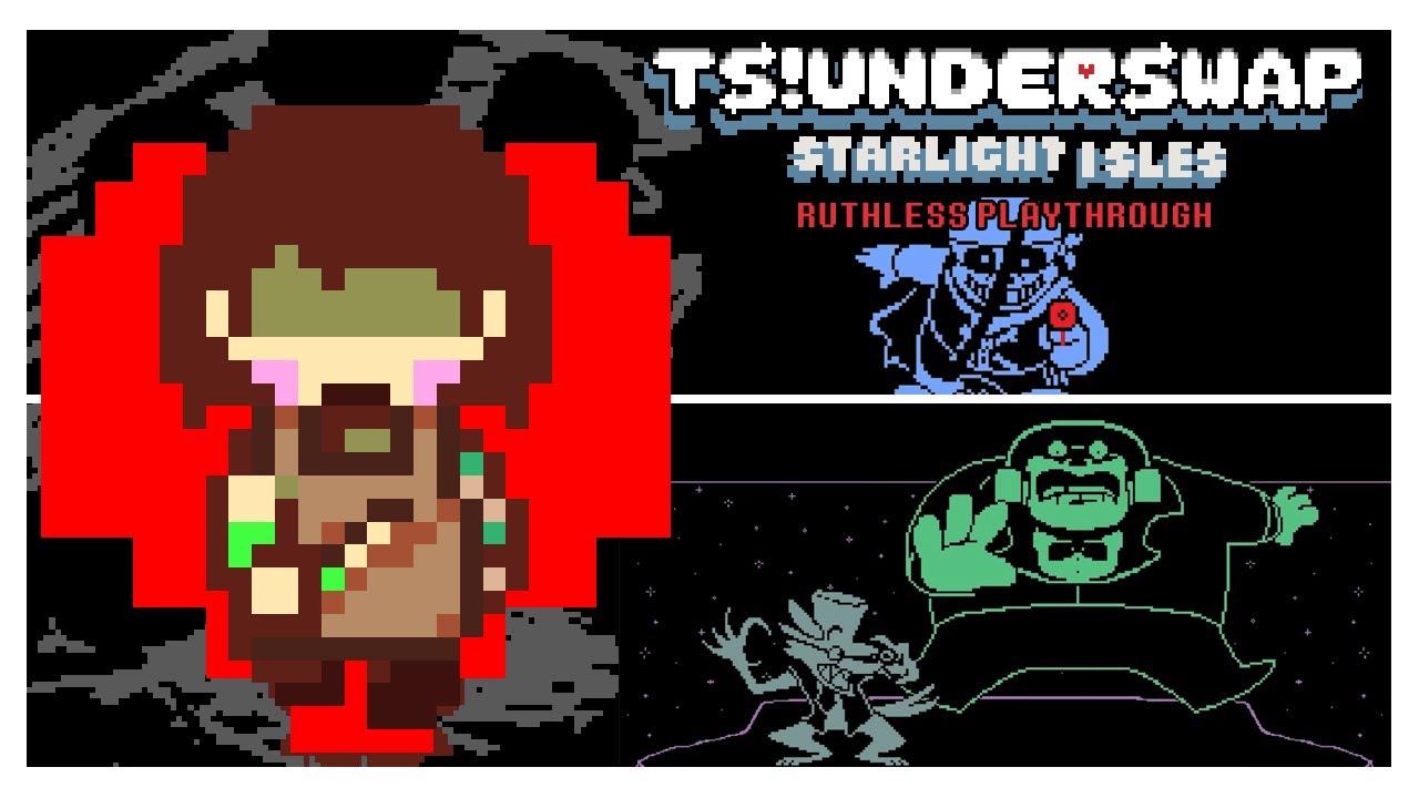 TS!UnderSwap Ruthless Route | Full Playthrough (Genocide) - YouTube