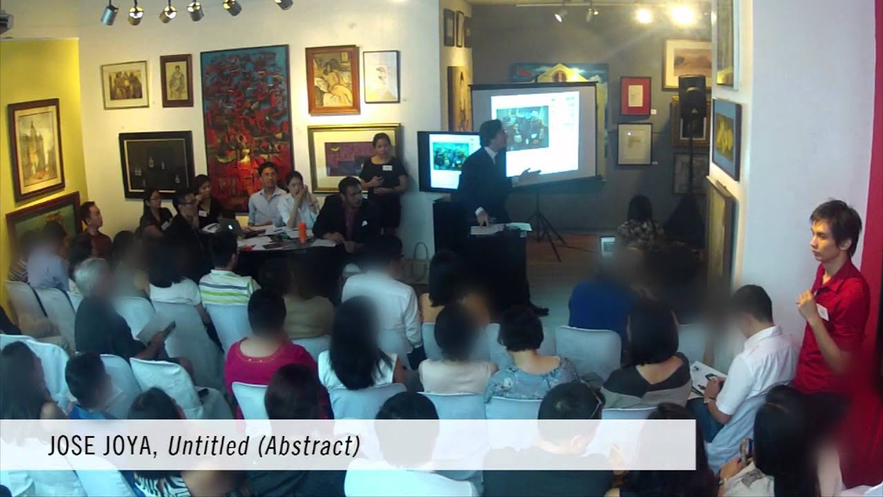 SCENES FROM THE AUCTION: Important Philippine Art - YouTube
