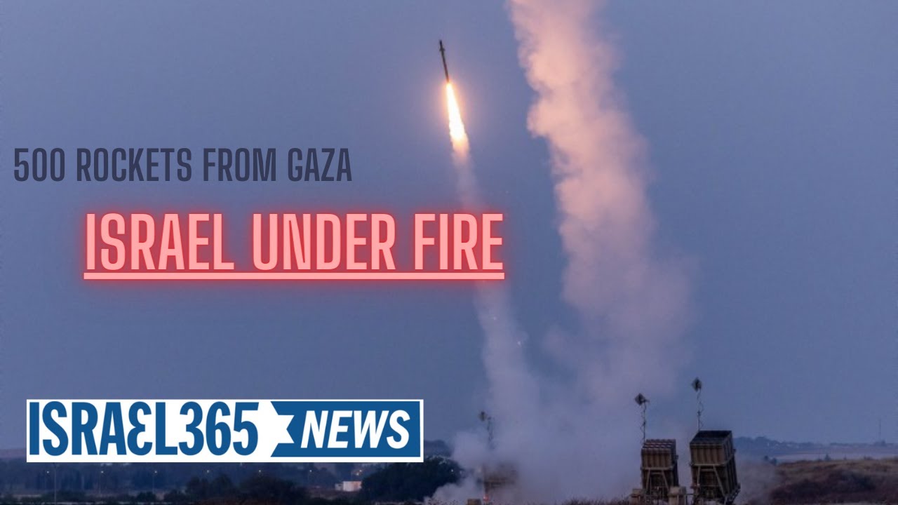 Israel under attack: 500 rockets in a Biblical conflict - YouTube
