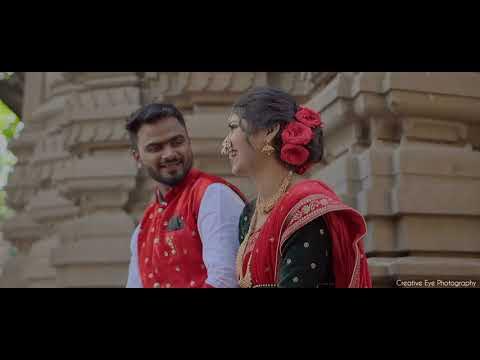 MAYUR X PRATIKSHA PREWEDDING || SHOOT FOR CREATIVE EYE || TU MAJHA SAJANA SONG ... - YouTube