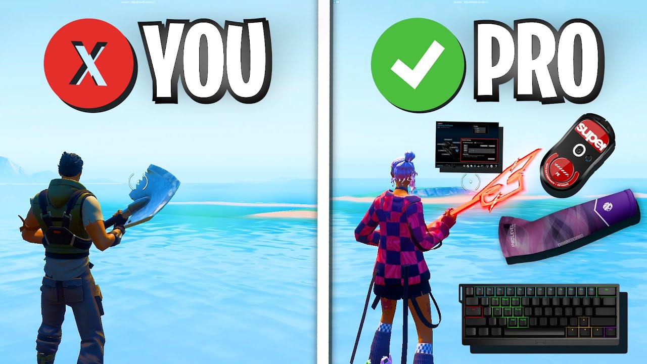 5 Things Which Fortnite PROS Use To BECOME BETTER - YouTube