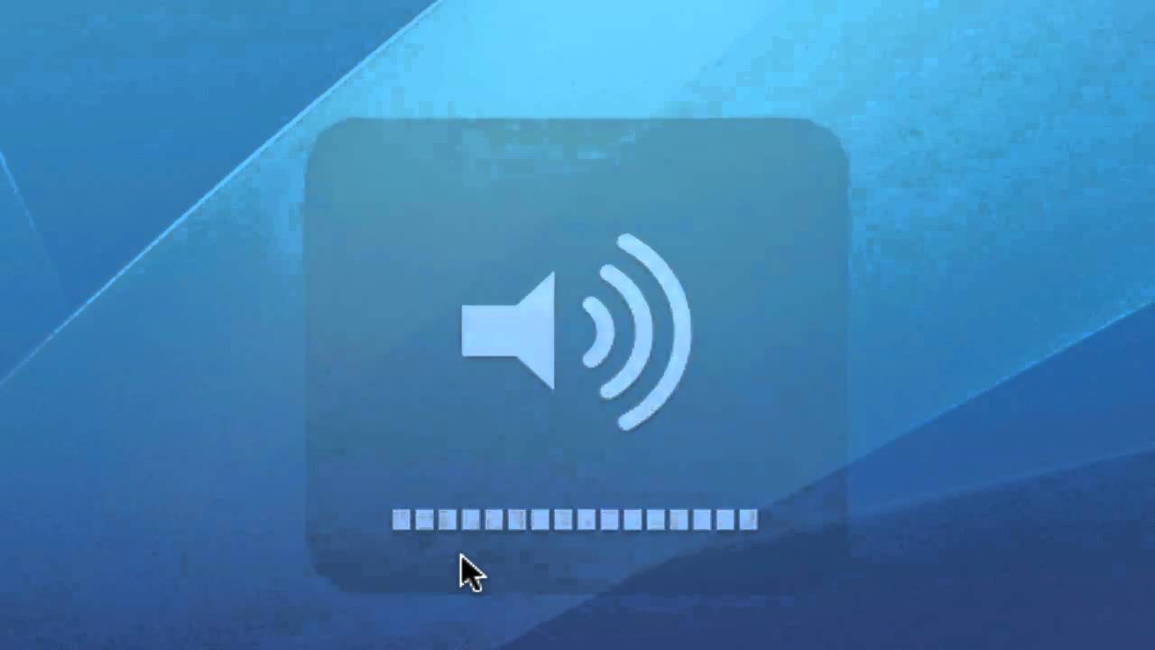 Mac OS X Volume Trick - YouTube