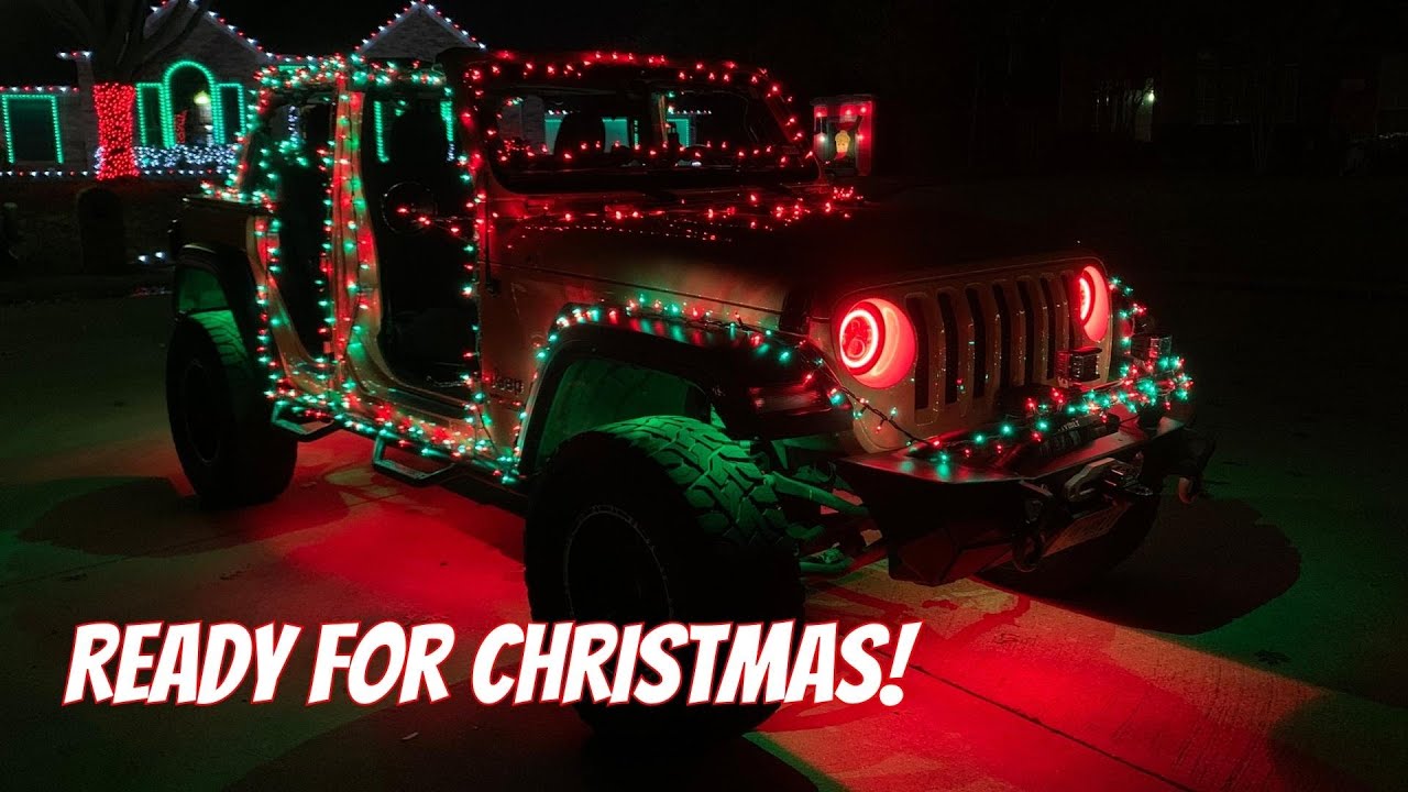 Is Your Jeep Wrangler JL Ready For Christmas? - YouTube
