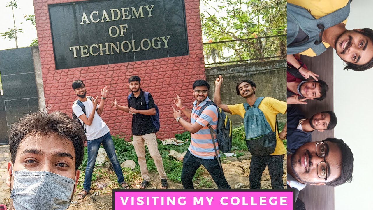 ACADEMY OF TECHNOLOGY (AOT) || Visiting my Engineering College after ...