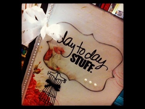 Altered Composition book (start to finish) - YouTube