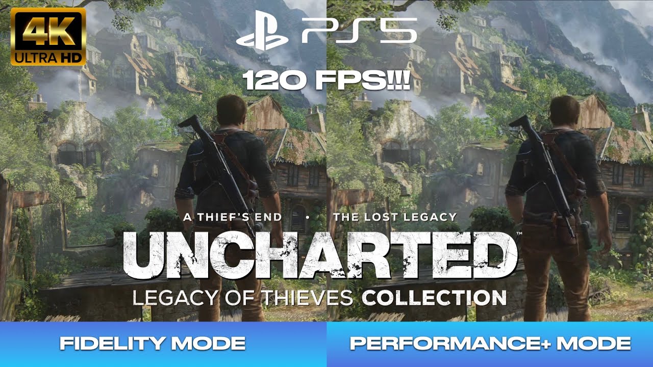 Uncharted 4 A Thief’s End | Legacy of Thieves Collection PS5 Gameplay ...