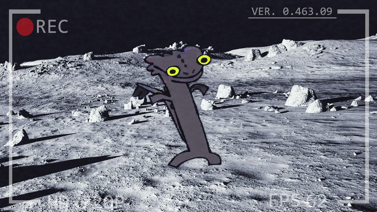 Toothless Dragon Dancing in real life on the MOON! - YouTube