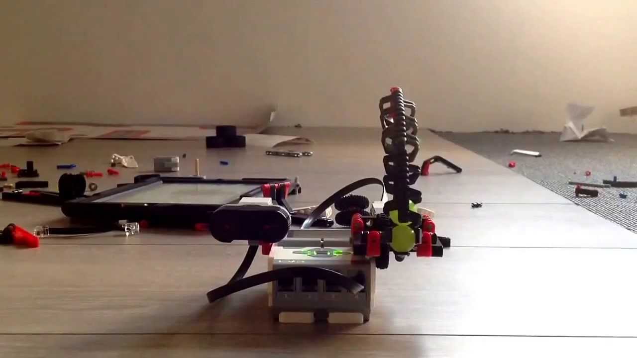 Ev3 mindstorm Shooter with IR - YouTube