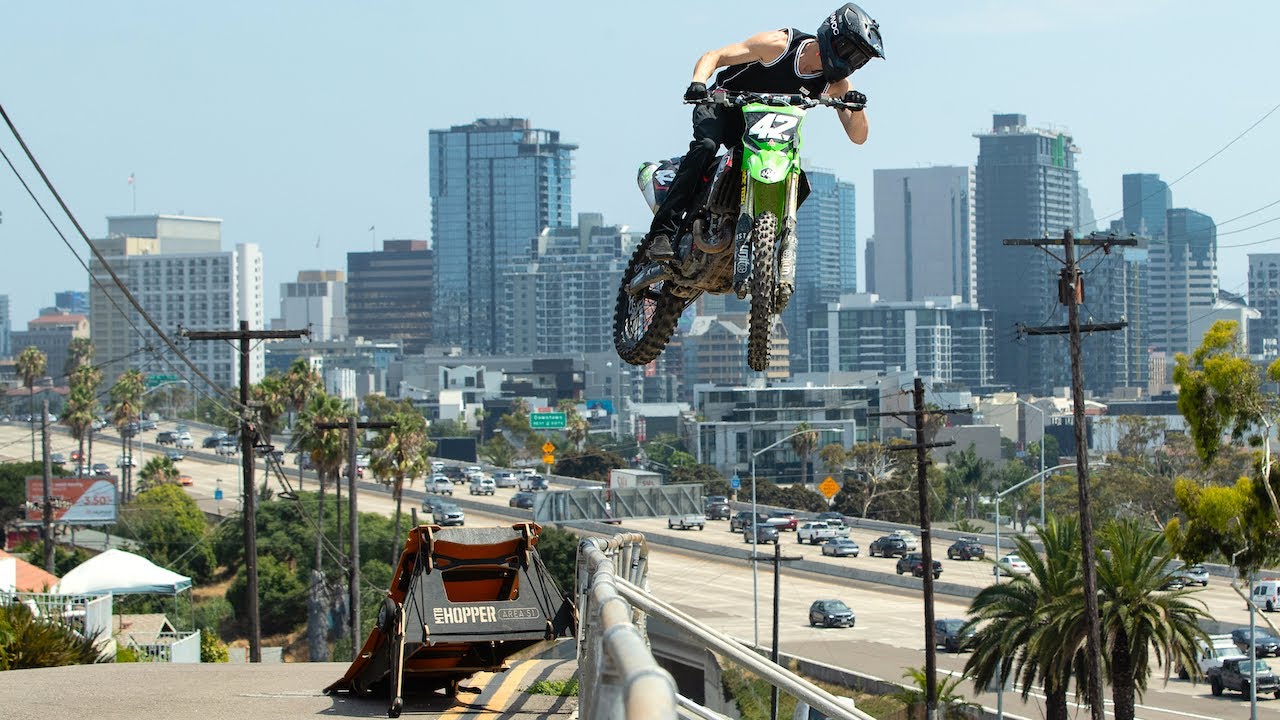 Dirt Bikes vs San Diego Streets! - YouTube