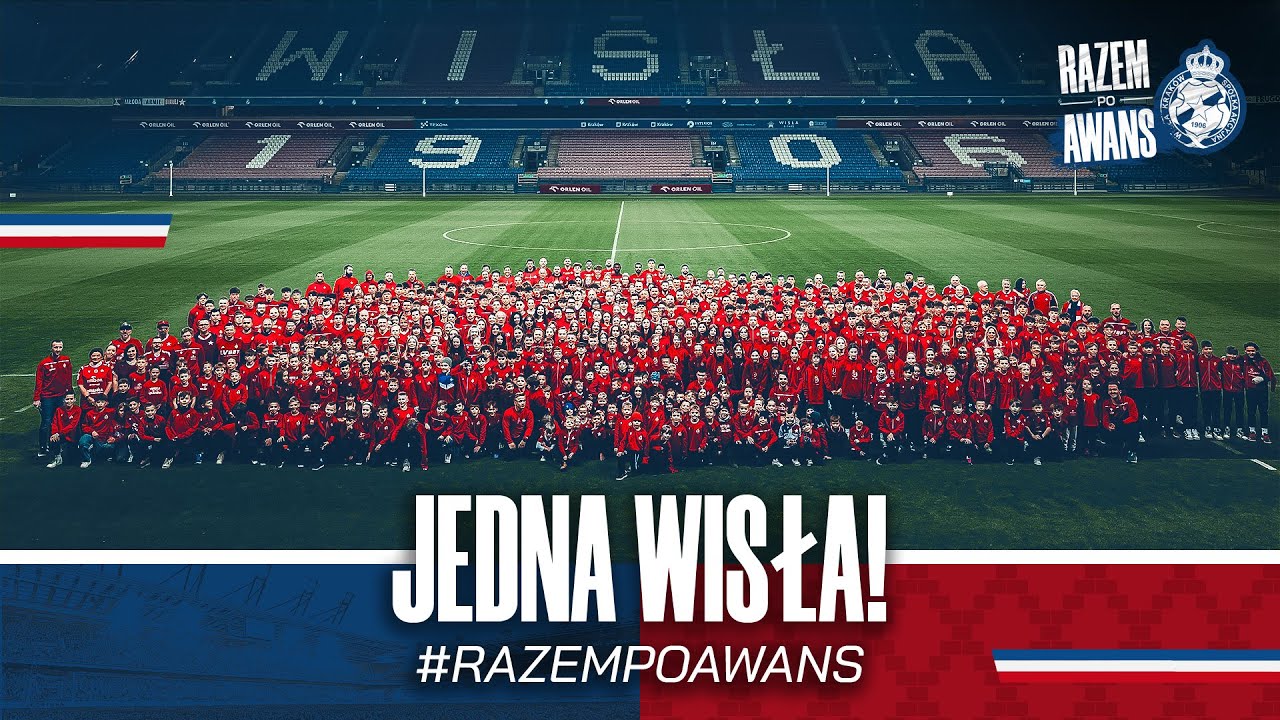 Jedna Wisła! #RazemPoAwans - YouTube