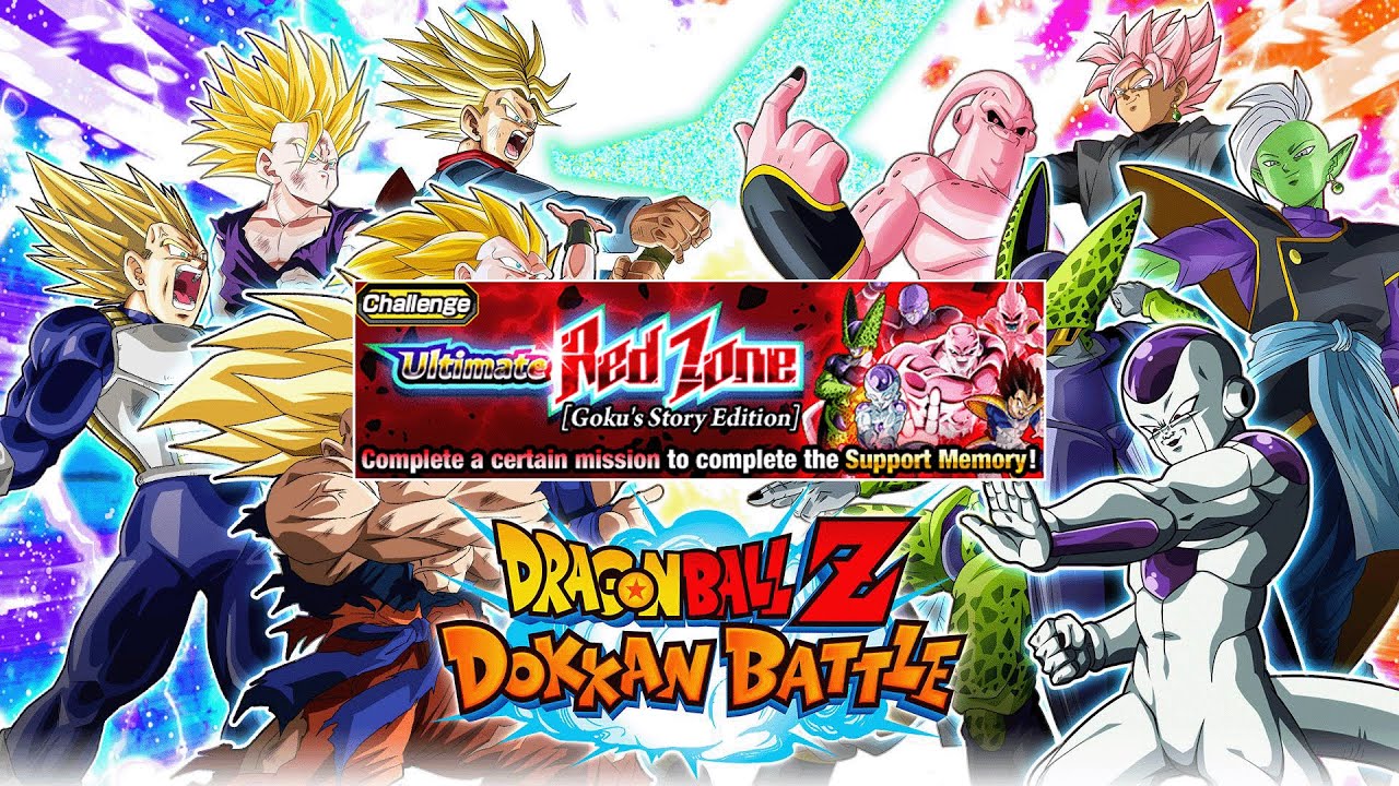 ULTIMATE REDZONE GOKUS STORY ANDRIOD/CELL SAGA DBZ DOKKAN BATTLE CLEAR - YouTube