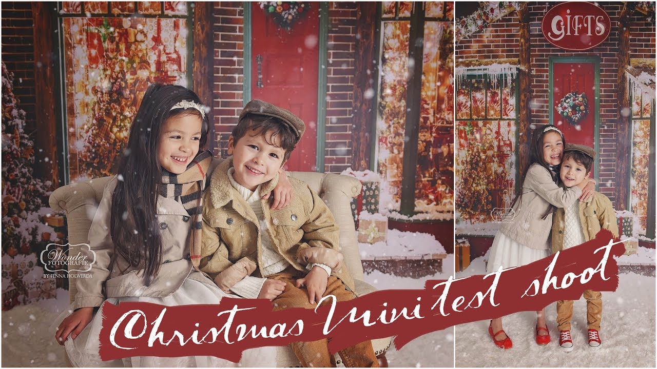 Taking photos for my CHRISTMAS MINI Session Ad - New Holiday studio ...