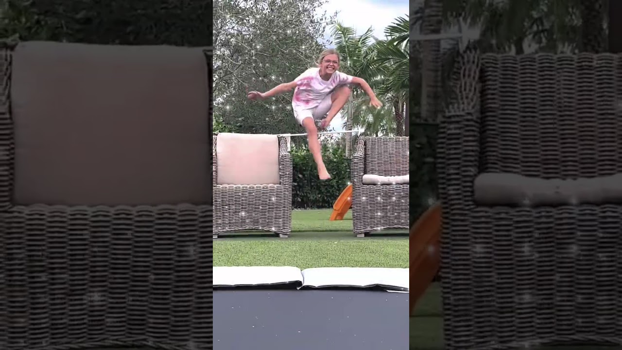 Chair jump :) - YouTube