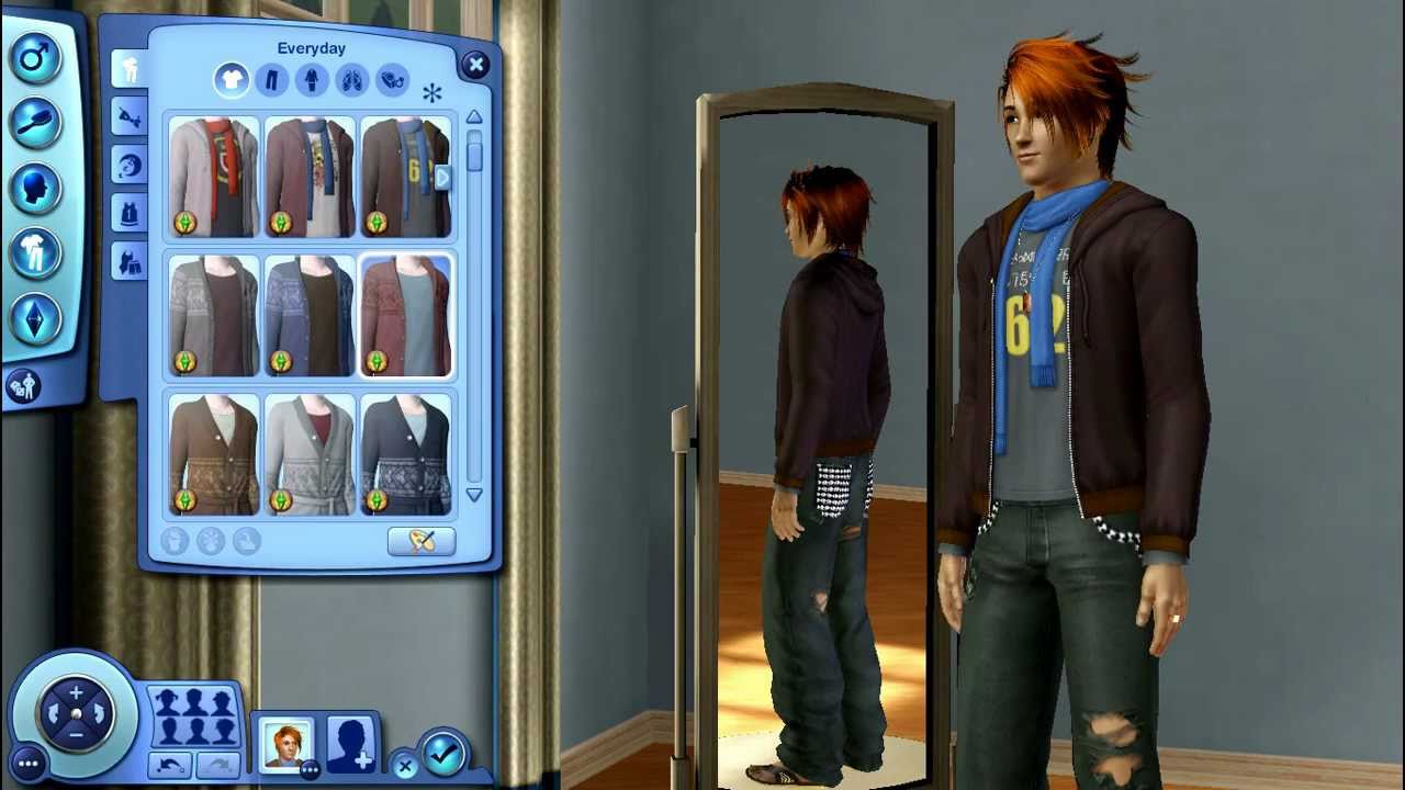 The Sims 3 Generations - New Expansion and Custom Male Tops - YouTube