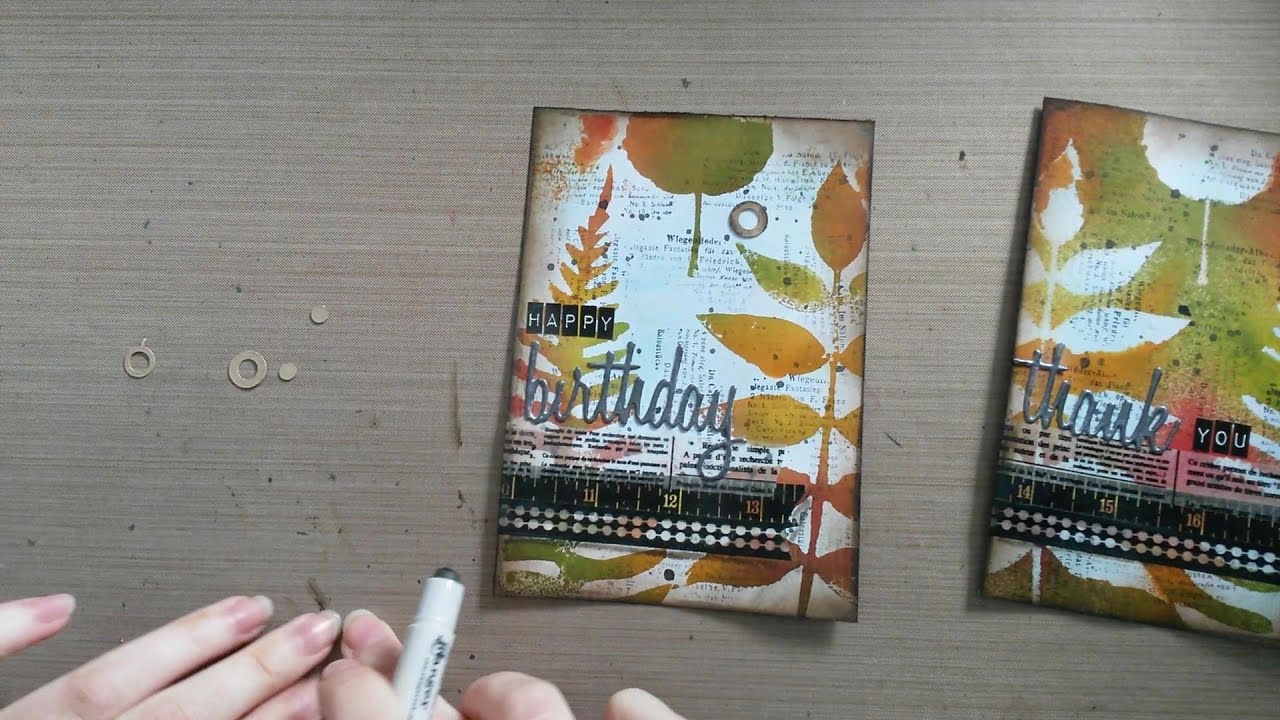 MbS Autumn cards - YouTube