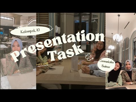 GROUP 10 | PRESENTATION TASK | COMMUNICATION BUSINESS - YouTube