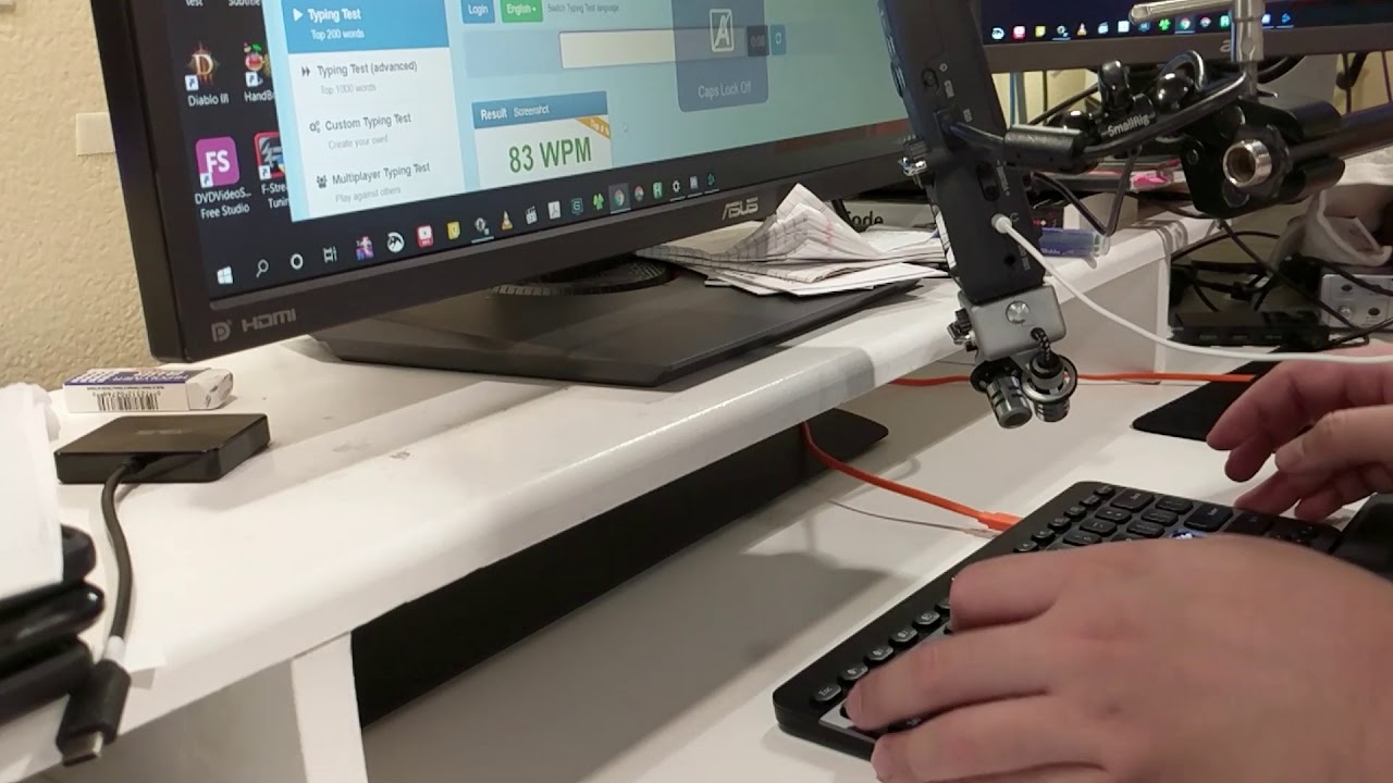 [ASMR] Logitech Bluetooth Illuminated Keyboard K810 for PCs, Tablets ...