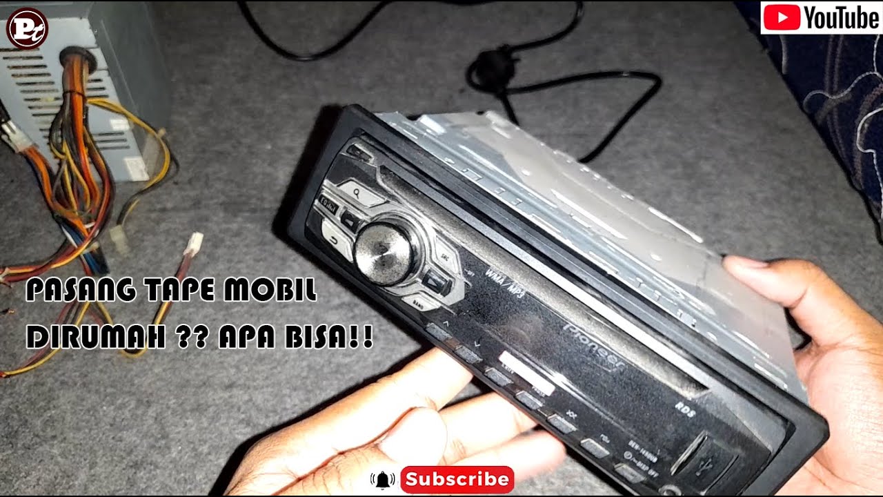 PASANG TAPE MOBIL UNTUK RUMAHAN | MEMANFAATKAN TAPE BEKAS MOBIL - YouTube