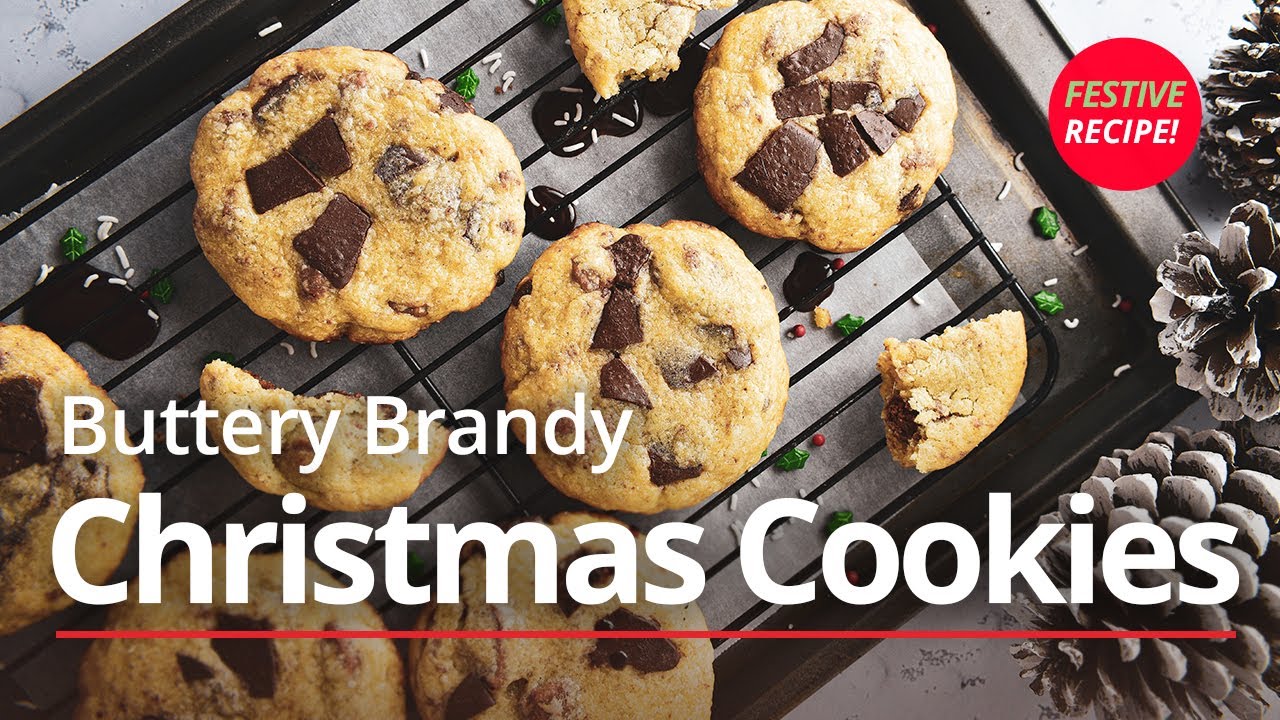 Buttery Brandy Christmas Cookies - YouTube