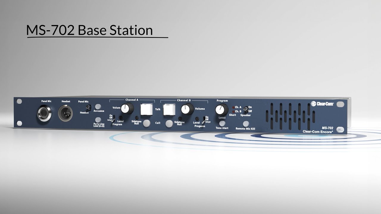 Encore MS 702 Main Station Training Video - YouTube