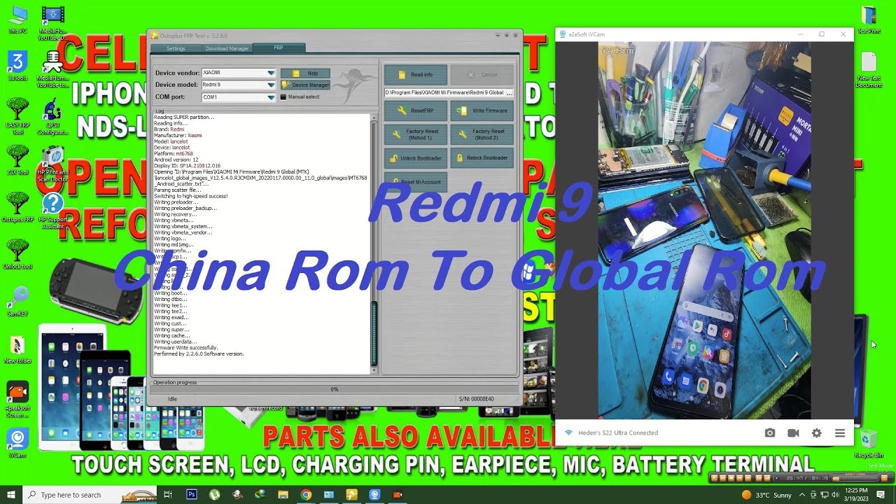 Redmi 9 China Rom Flashing Global Rom 100% tested - YouTube